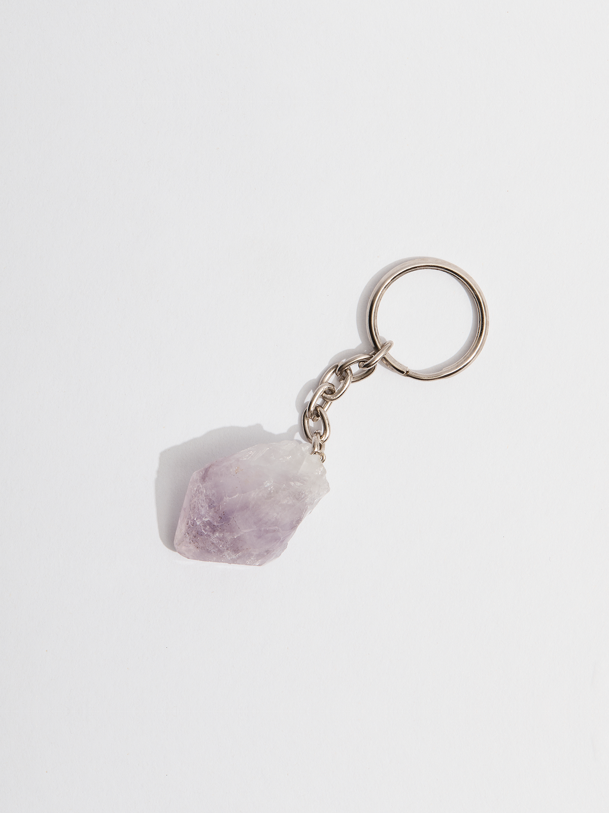 crystal keyring | amethyst | krystle knight jewellery
