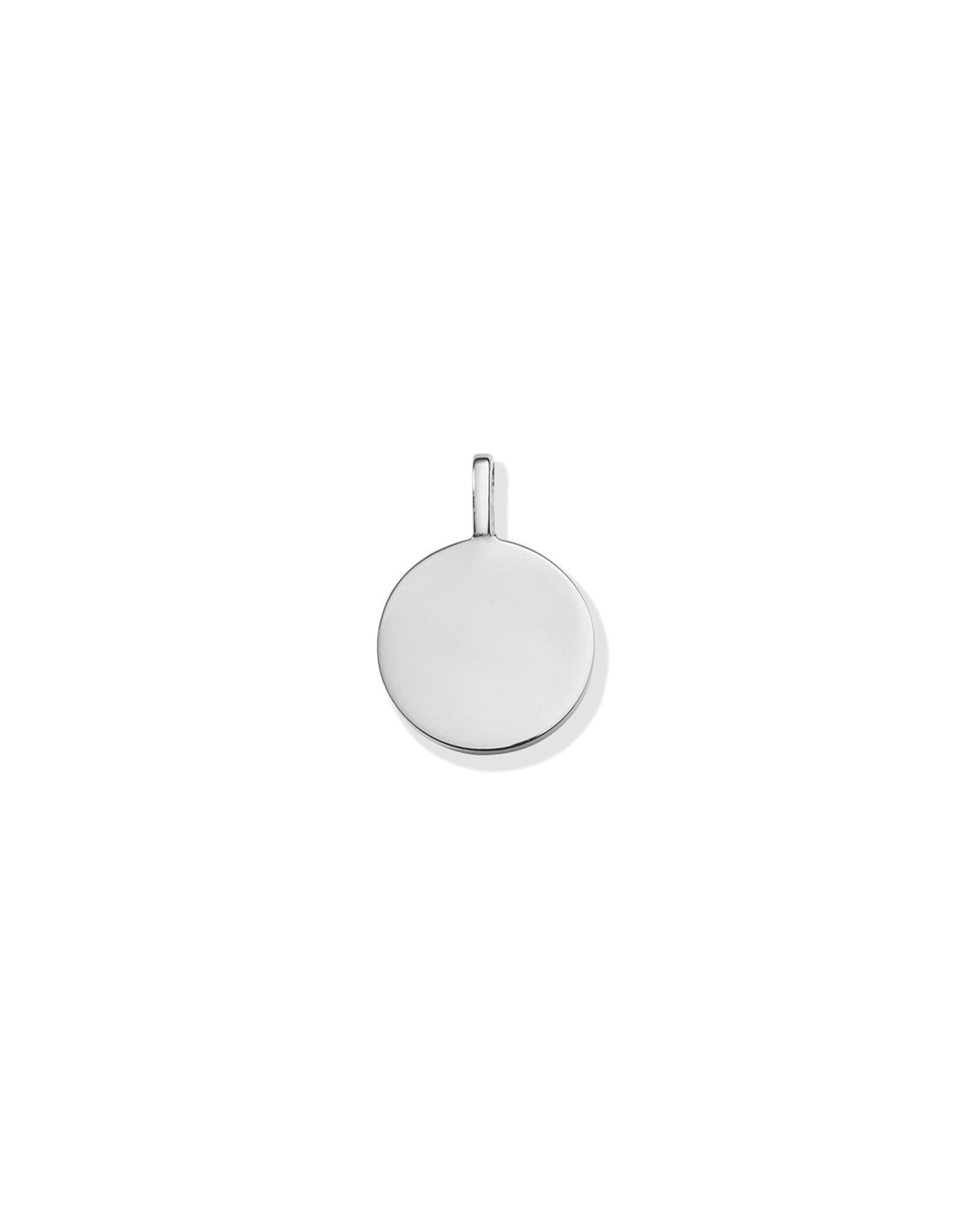 large round plaque | engravable | krystle knight jewellery